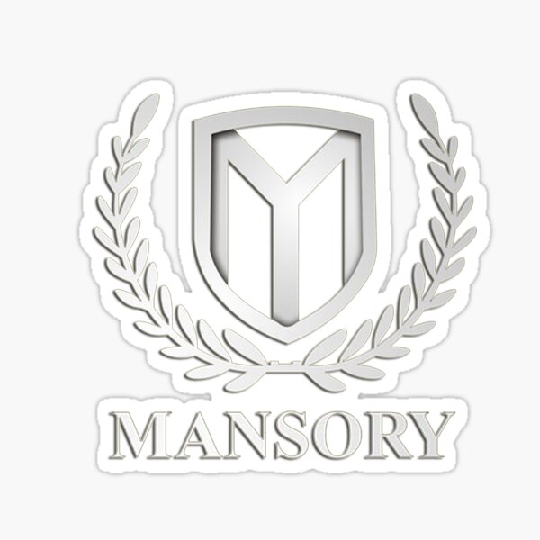 "Mansory logo company" Sticker for Sale by frendanaa | Redbubble