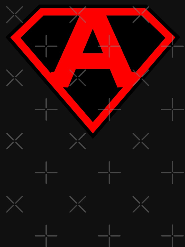 "Letter A | Super Letter Vol.3" T-shirt for Sale by GoodGamesMP ...