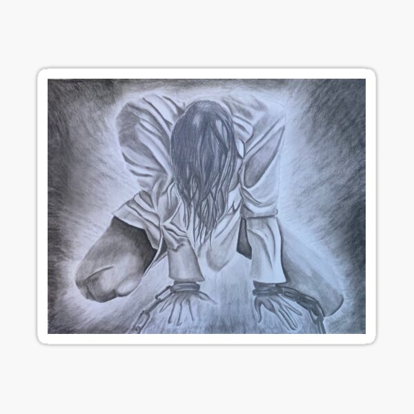 "entrapment" Sticker by ChillyArts | Redbubble