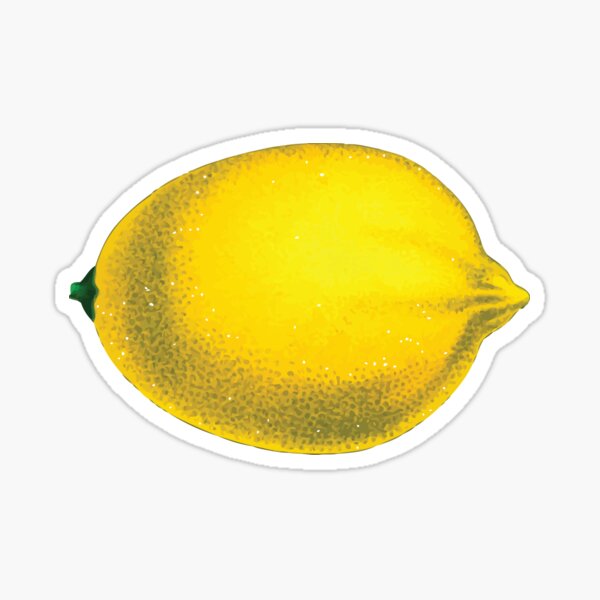 "Lemon fruit" Sticker for Sale by binti163 | Redbubble