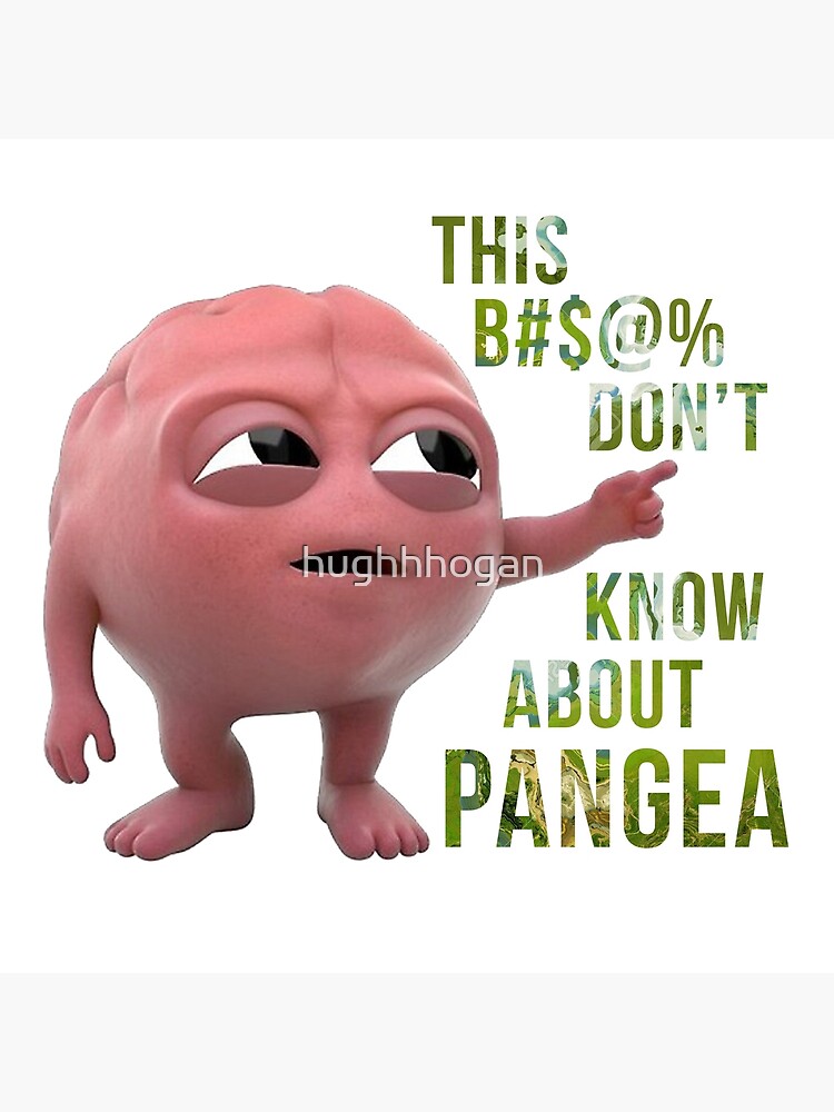 "Lil Dicky Brain This B#$@% Don't Know About Pangea" Poster by ...