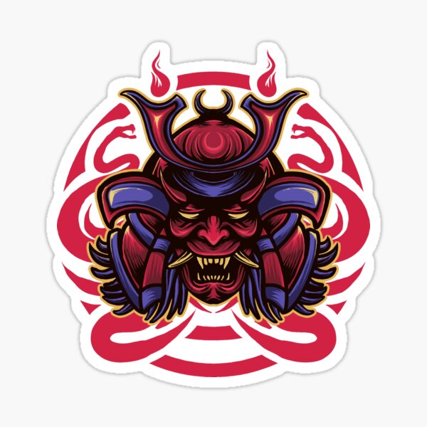 "Samurai Snake Clan" Sticker for Sale by richoirvansyah | Redbubble