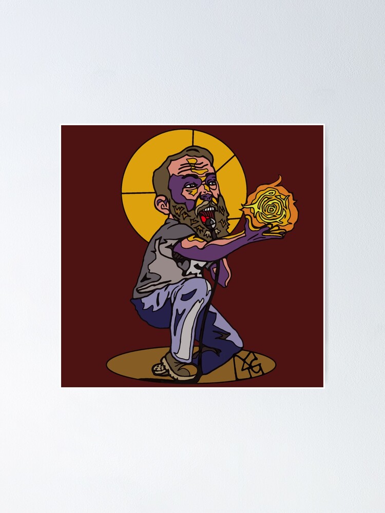 "St. Neil: Creator of Worlds" Poster for Sale by Fungki | Redbubble