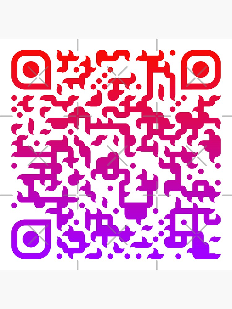 "Colorful QR Code To Shop Design" Sticker for Sale by Design-Maniya ...