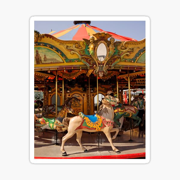 "Carousel" Sticker for Sale by ivoire | Redbubble