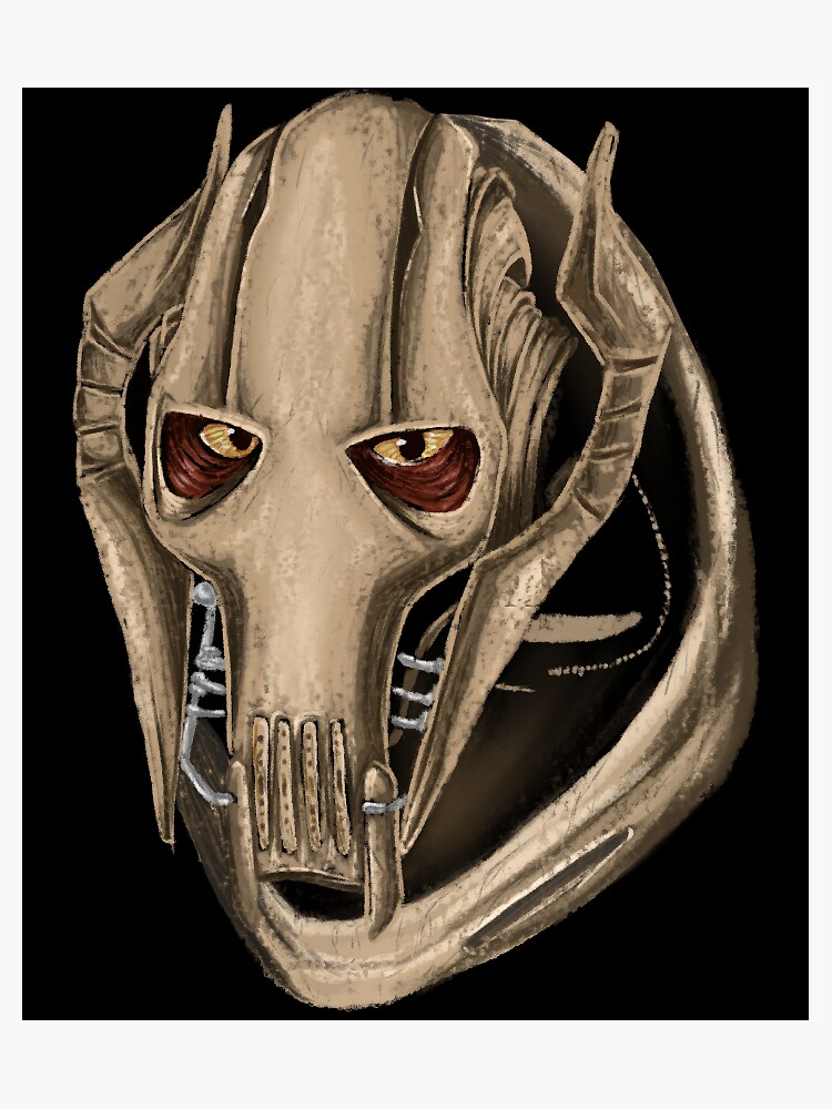 "General Grievous" Sticker for Sale by crowespirits | Redbubble