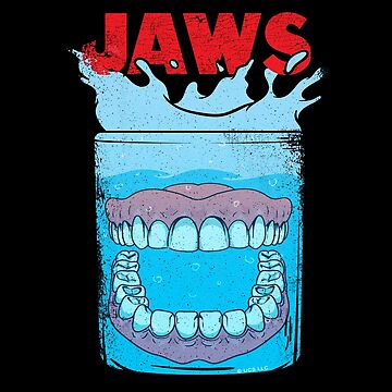 "Jaws" Sticker for Sale by soondoock | Redbubble