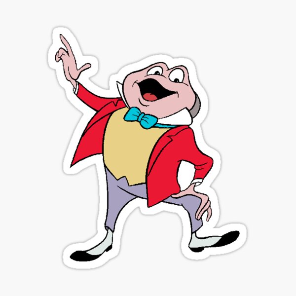 "Mr Toad simple" Sticker for Sale by jacobzking | Redbubble