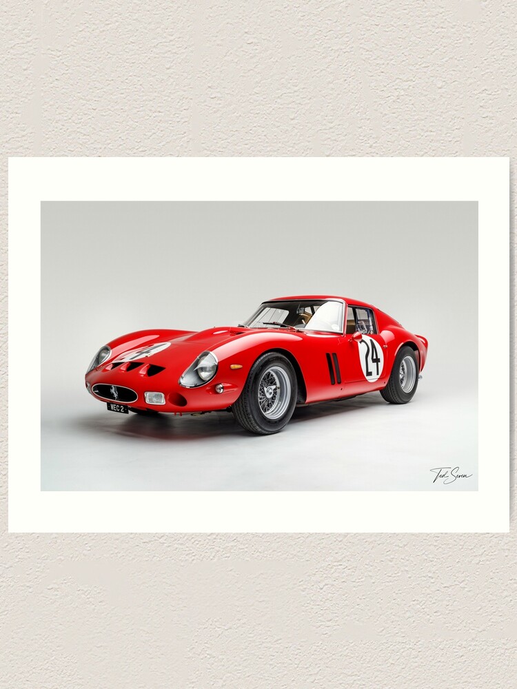 "1963 Ferrari 250 GTO" Art Print by tedSeven | Redbubble