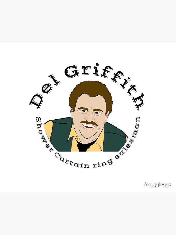 "Del Griffith shower curtain ring salesman " Shower Curtain for Sale by ...