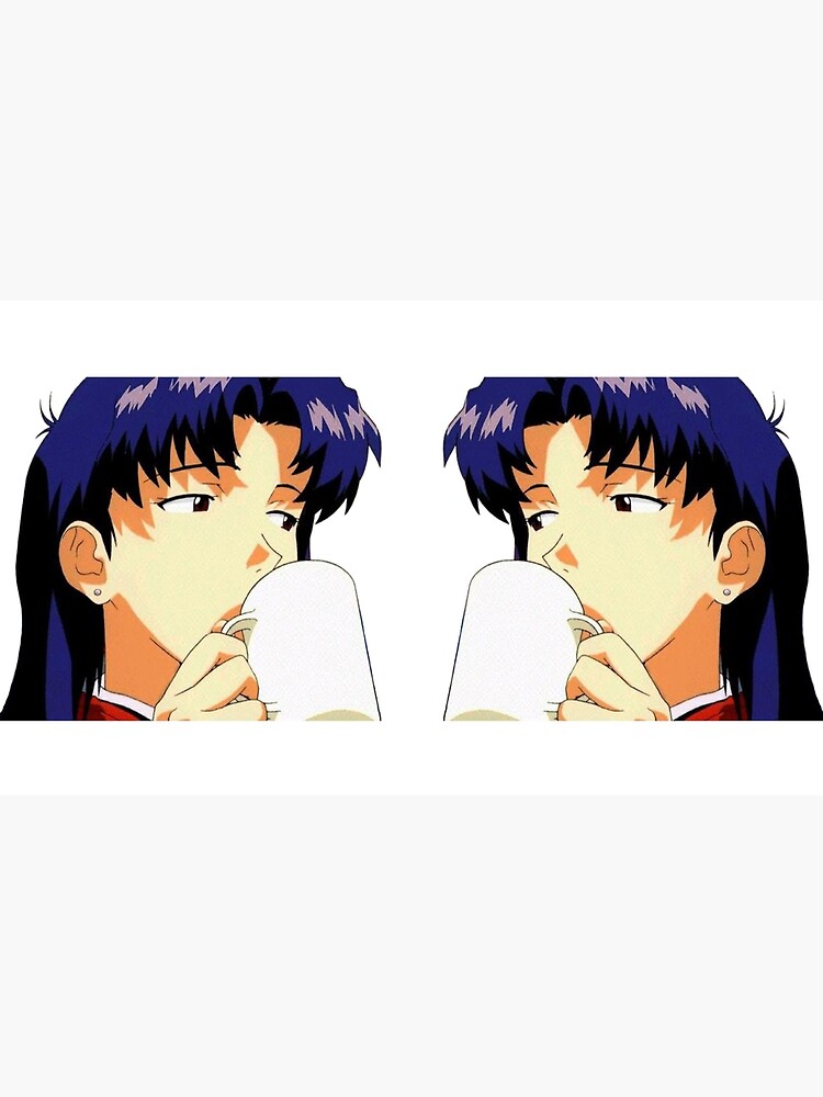 "Smug Misato Mug" Coffee Mug for Sale by buttsintrousers | Redbubble
