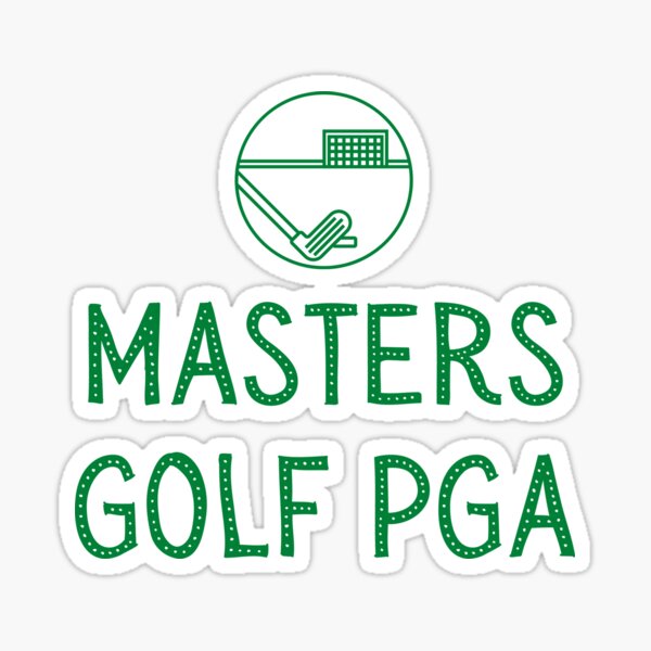 "masters golf pga" Sticker by chigara | Redbubble