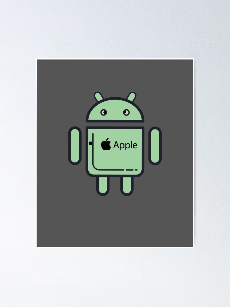 "Android & Ios" Poster by Zaziart | Redbubble