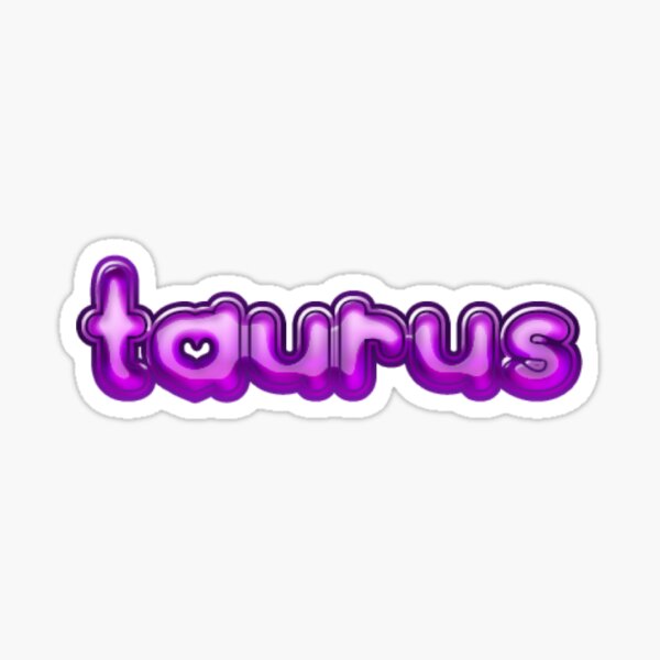 "Taurus Zodiac" Sticker for Sale by doreenmng | Redbubble