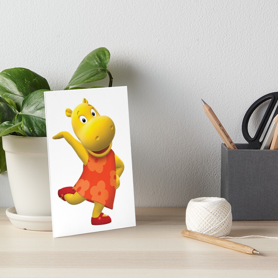 "tasha backyardigans" Art Board Print by bubbieguhm | Redbubble