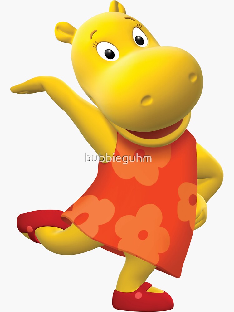 "tasha backyardigans" Sticker for Sale by bubbieguhm | Redbubble