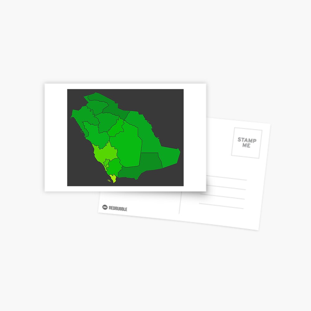 "Saudi Arabia population heat map as color density illustration ...
