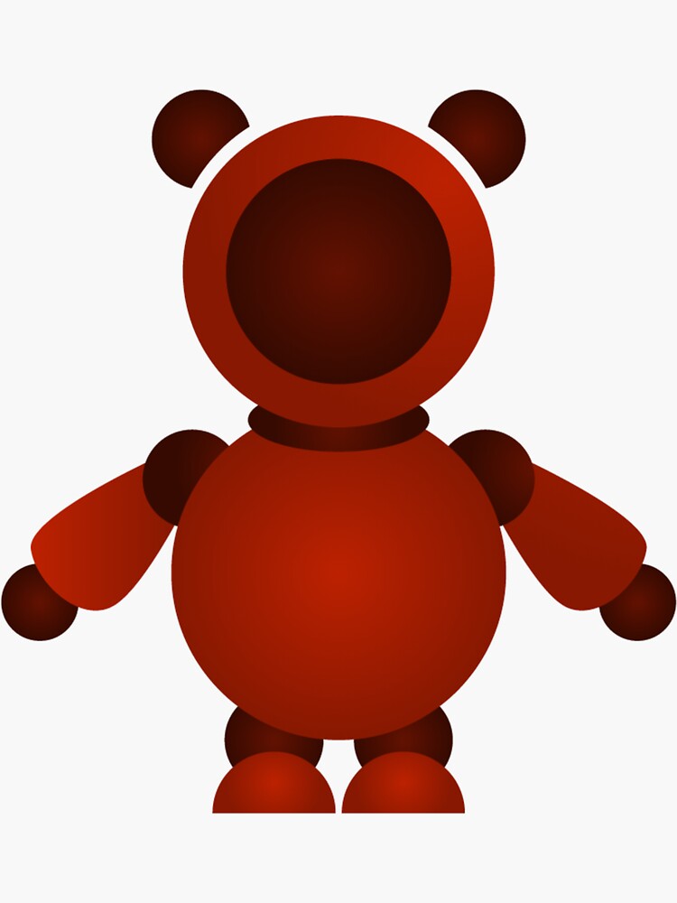 "Robot design for redbubble " Sticker for Sale by Kumar20 | Redbubble