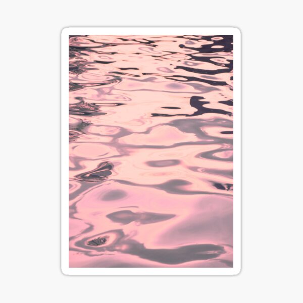 "Ocean Water Ripple Wave Tide" Sticker for Sale by Walk-It-Off | Redbubble