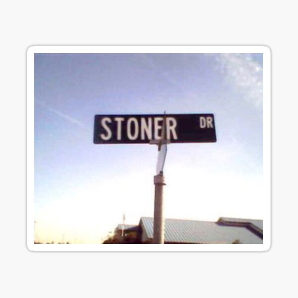 "stoner street" Sticker by caravana | Redbubble