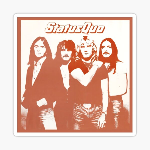 Sticker: Status Quo | Redbubble
