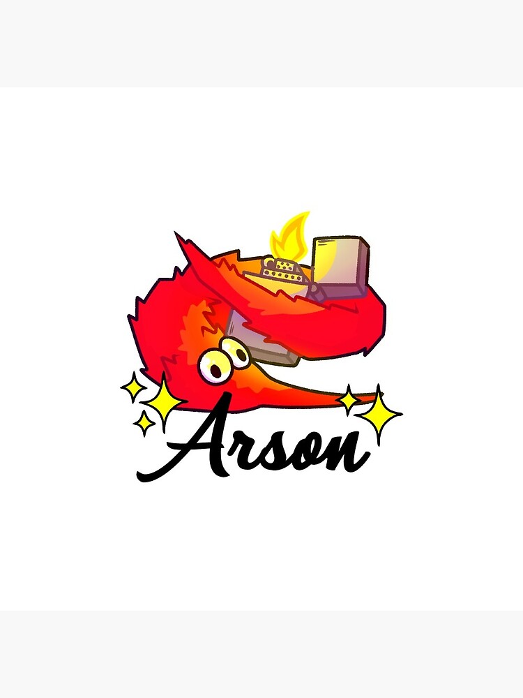 " ARSON Worm on a string" Pin for Sale by WaterMel0nArtz | Redbubble