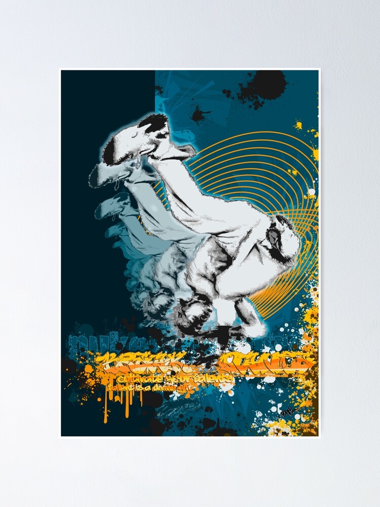 "Breakdance" Poster by nukem-empire | Redbubble