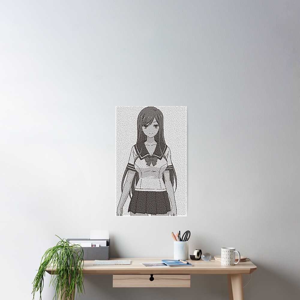 "Ayane Shirakawa - Overflow" Poster by zegafzulfikar | Redbubble