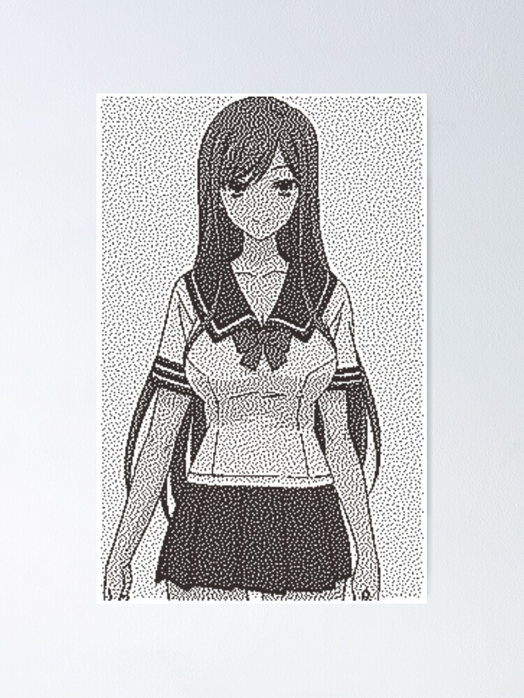 "Ayane Shirakawa - Overflow" Poster by zegafzulfikar | Redbubble