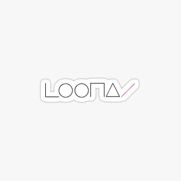 "BEST SELLER - Loona logo Merchandise" Sticker for Sale by badgergaz ...