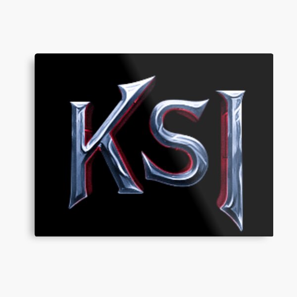 Ksi Logo Metal Prints | Redbubble