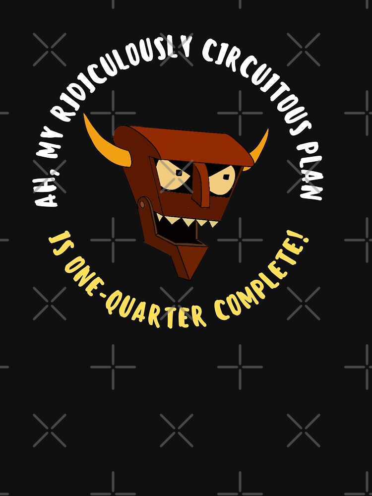 "Beelzebot, The Robot Devil Quote" T-shirt for Sale by SpaceDat120 ...