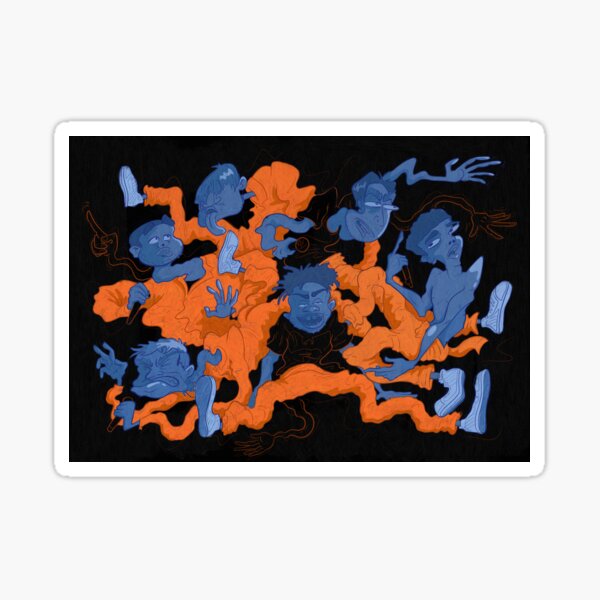 "BROCKHAMPTON" Sticker for Sale by sneddy | Redbubble