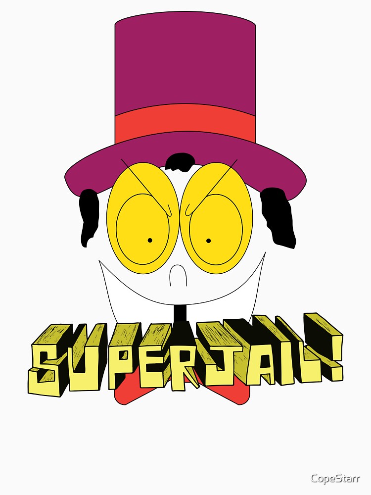"Superjail!" T-shirt for Sale by CopeStarr | Redbubble | superjail t ...