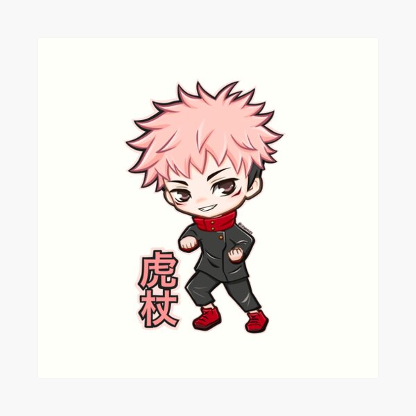"Chibi Cute Yuji Itdori Jujutsu Kaisen" Art Print for Sale by LoShimizu ...