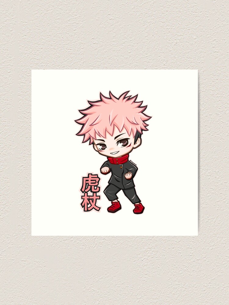 "Chibi Cute Yuji Itdori Jujutsu Kaisen" Art Print for Sale by LoShimizu ...