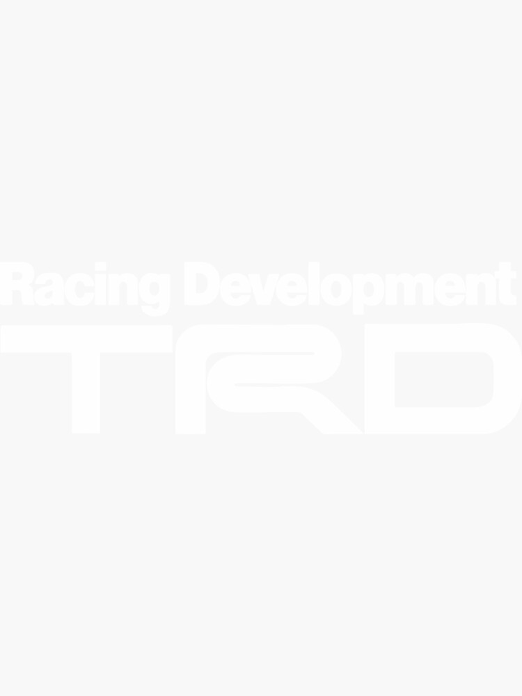 "BEST SELLER - Toyota Racing Development Merchandise" Sticker by ...