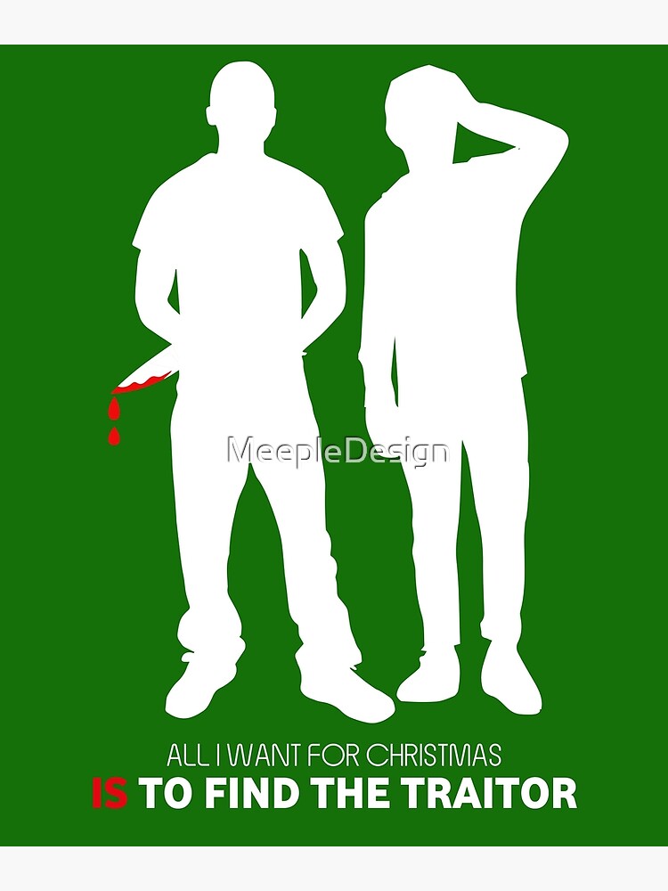"All I Want For Christmas Is To Find The Traitor - Board Games Design ...