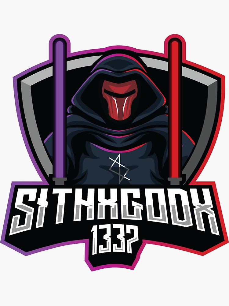 "Sithy Logo" Sticker for Sale by SithxGodx1337 | Redbubble