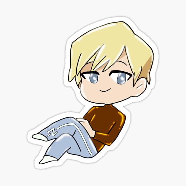 "Chibi Monoma " Sticker for Sale by LunaAckerman | Redbubble