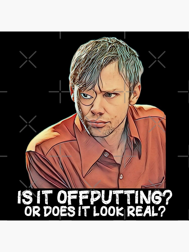 "Liam McPoyle - is it offputting " Art Print by Jaw-Knee- | Redbubble