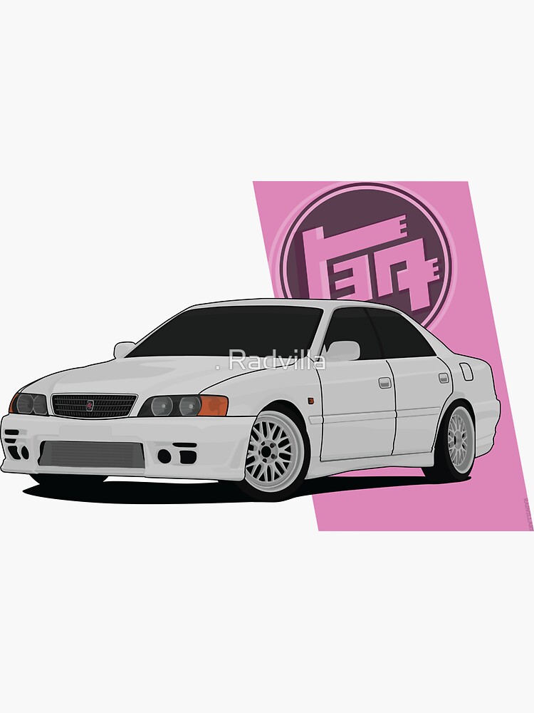 Pegatina «JZX100 Toyota JDM» de f1nger | Redbubble