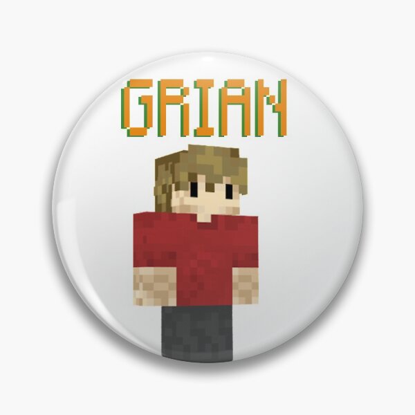 "GRIAN" Pin for Sale by handa19 | Redbubble
