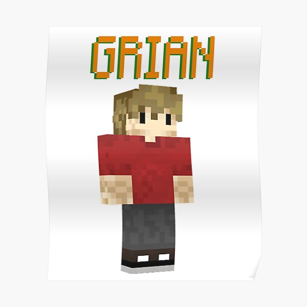 "GRIAN" Poster by handa19 | Redbubble