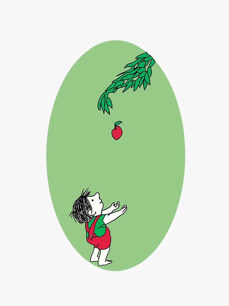 "Giving tree sticker" Sticker for Sale by abbie-chalmers | Redbubble