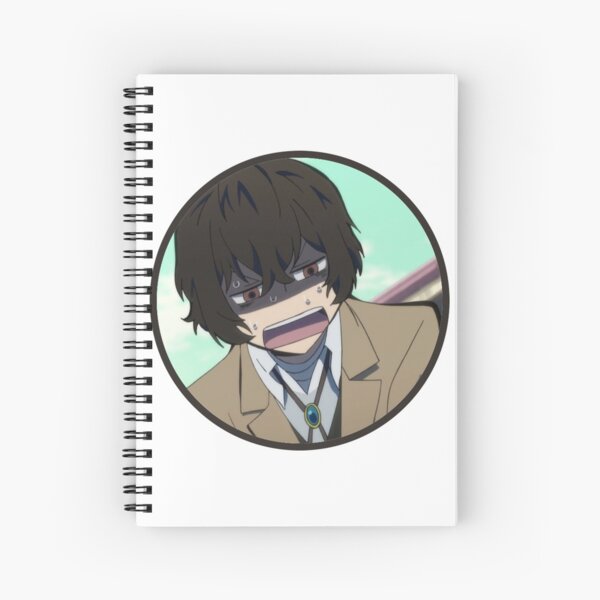 "Dazai Osamu Icon" Spiral Notebook for Sale by milkuvvay | Redbubble