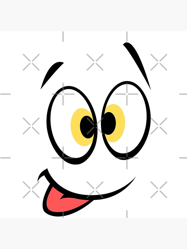 "Googly Eye and Mouth Face Art" Poster for Sale by ForModernU | Redbubble