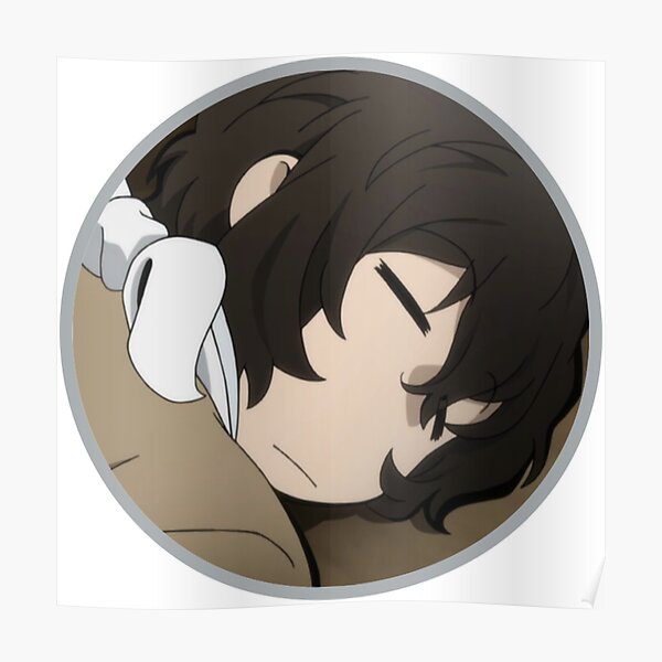 Póster «Icono de Dazai Osamu» de milkuvvay | Redbubble