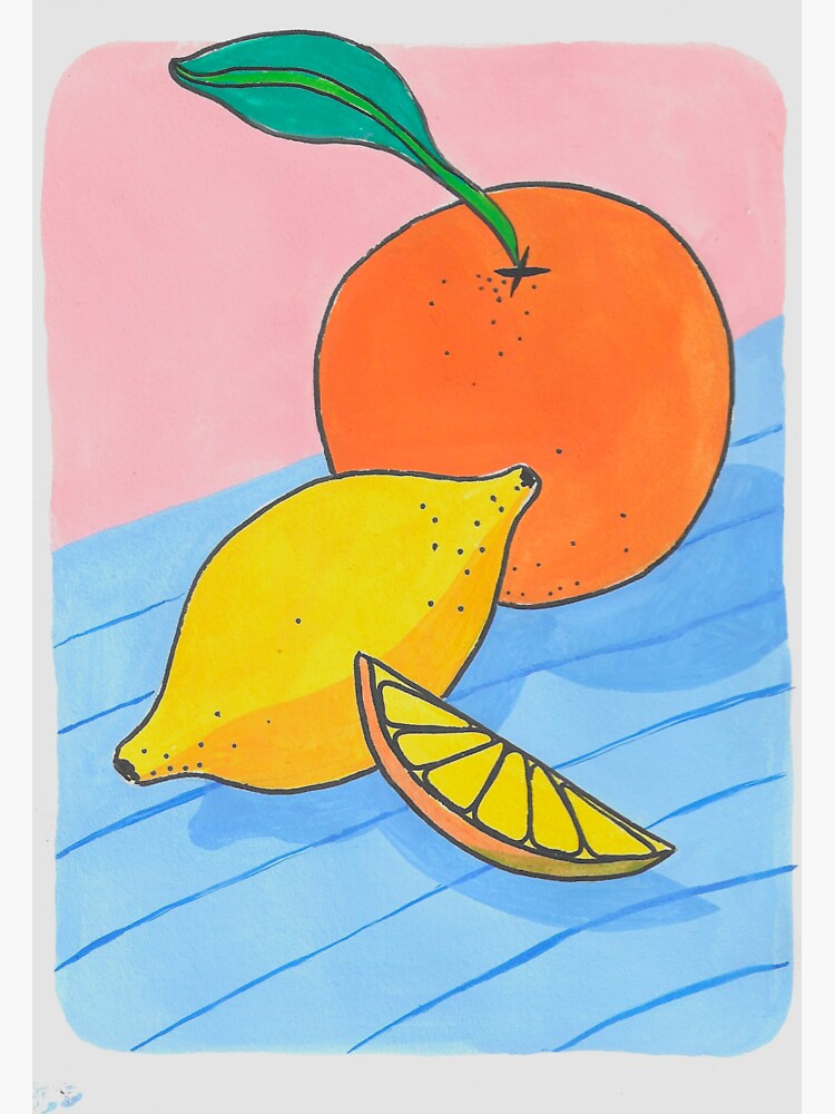 "Zesty" Sticker for Sale by flissyy | Redbubble