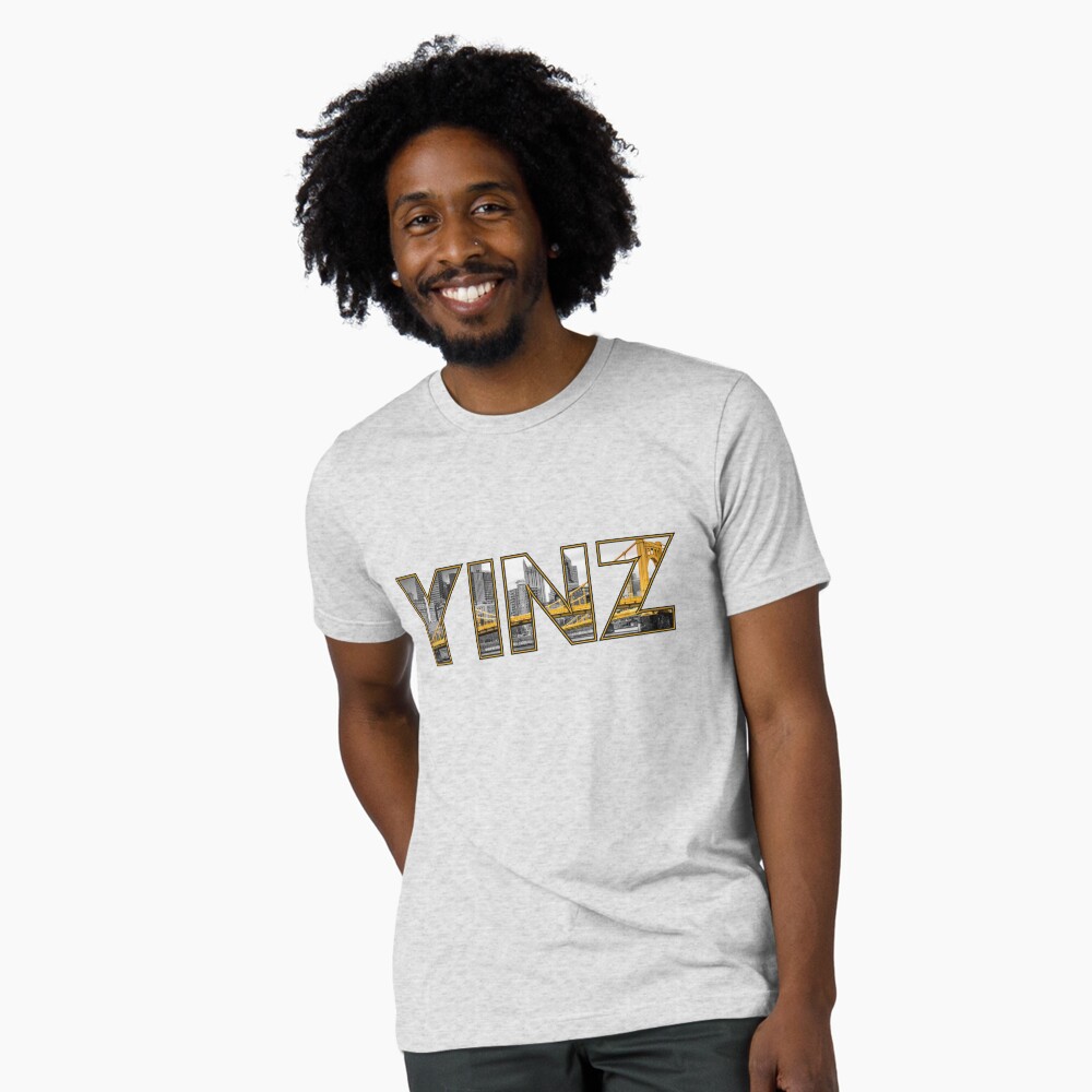 "YINZ - Pittsburgh Skyline" Sticker for Sale by WalkDesigns | Redbubble
